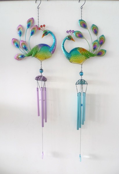 BIRDS_Wind Chains_Metal & Colored Glass Decorations_Gifts & Hand Crafts ...