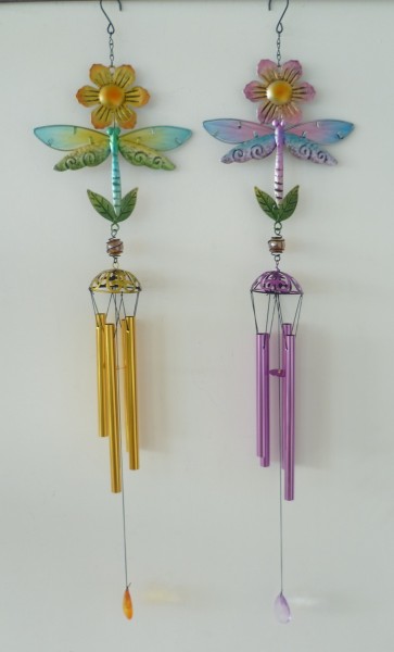 PLANTS_Wind Chains_Metal & Colored Glass Decorations_Gifts & Hand ...