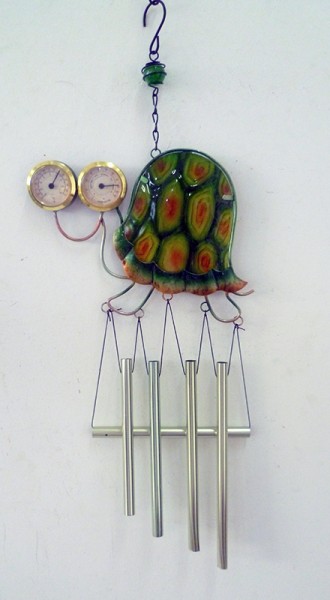 THERMOMETER_Wind Chains_Metal & Colored Glass Decorations_Gifts & Hand ...