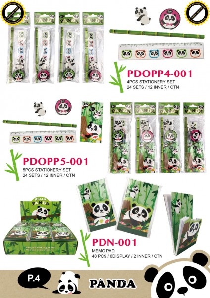 PANDA_Stationary Collection_Stationary_PRODUCTS_ YOUNG SUN