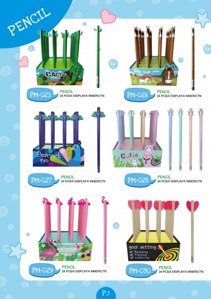 PENCIL (EVA DECO ON TOP)_Stationary Collection_Stationary_PRODUCTS ...