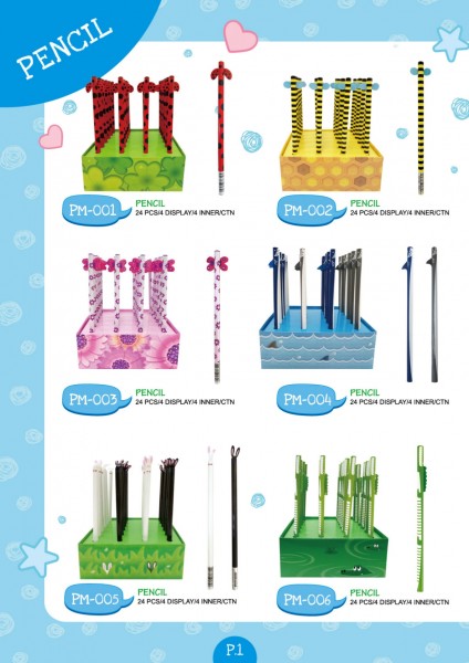 PENCIL (EVA DECO ON TOP)_Stationary Collection_Stationary_PRODUCTS ...