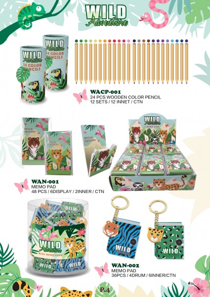 WILD ANIMAL_Stationary Collection_Stationary_PRODUCTS_ YOUNG SUN