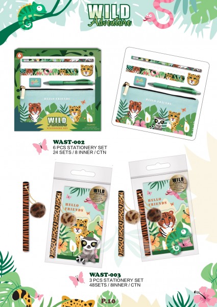 WILD ANIMAL_Stationary Collection_Stationary_PRODUCTS_ YOUNG SUN