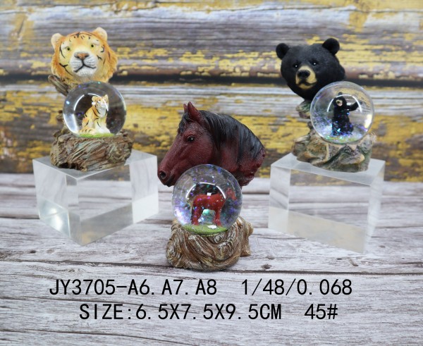 Poly Resin Water Globe_Gifts & Hand Crafts_PRODUCTS_ YOUNG SUN